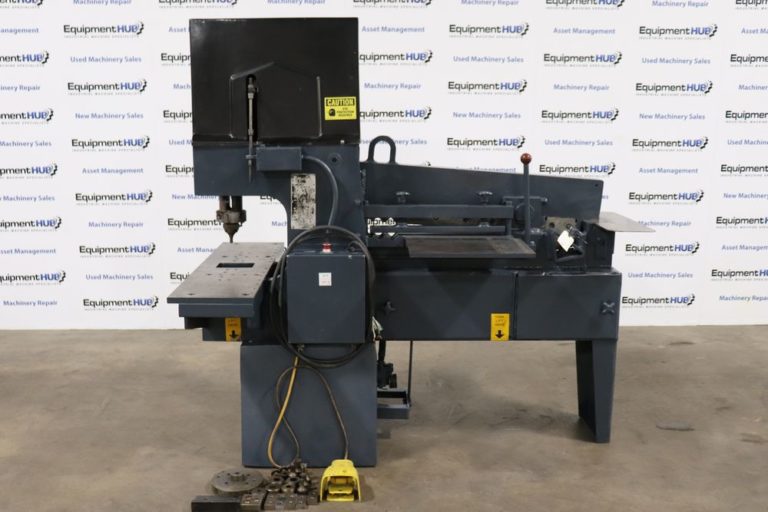 Metal Muncher MM61-E 49 Ton 5 Station Hydraulic Ironworker - The ...