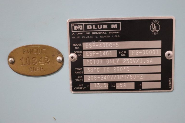 Blue M ESP-400C-5 Mechanical 500°F Convection Oven - The Equipment Hub