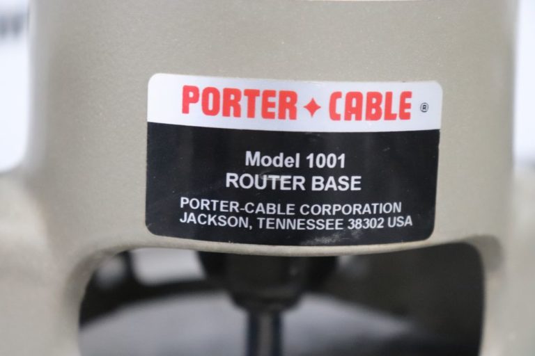 Porter Cable 6912 Type 6 Heavy Duty Router w/ 1001 Router Base - The ...