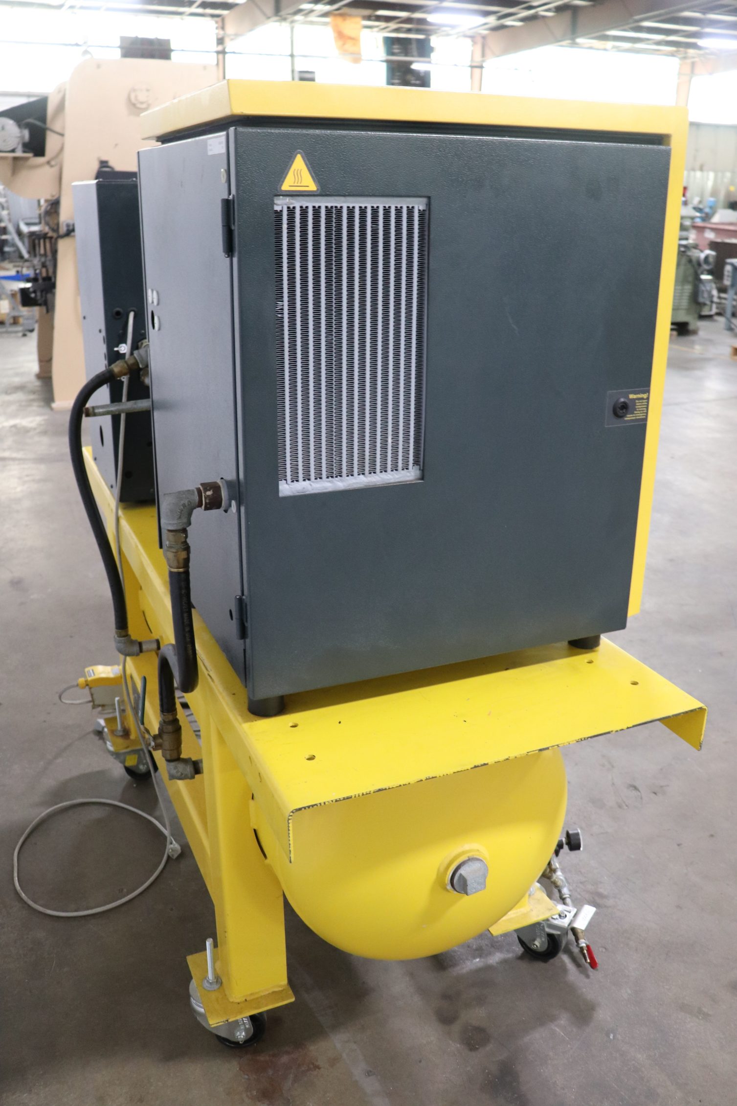 Kaeser SM11 10HP Rotary Screw Air Compressor w/ TA11 Air Dryer, Tank ...