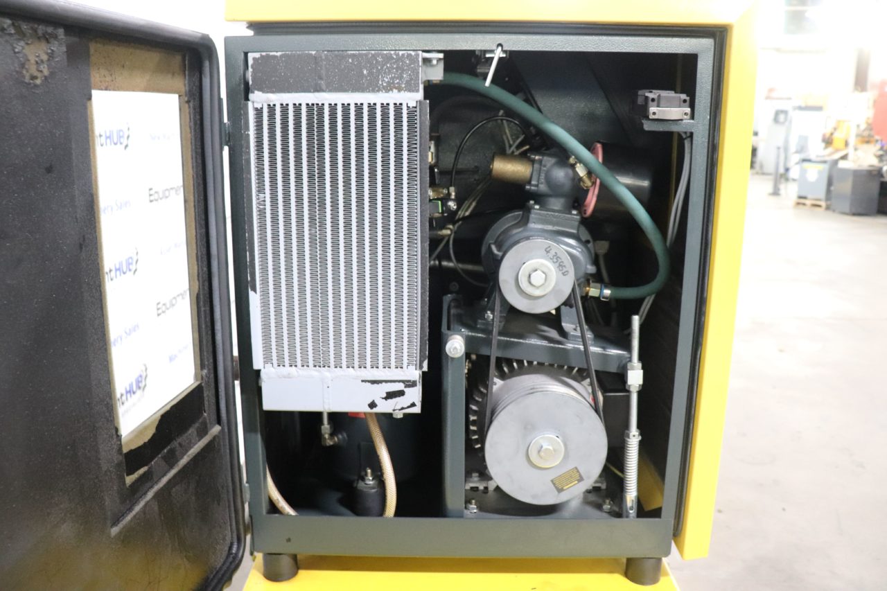 Kaeser SM11 10HP Rotary Screw Air Compressor w/ TA11 Air Dryer, Tank ...