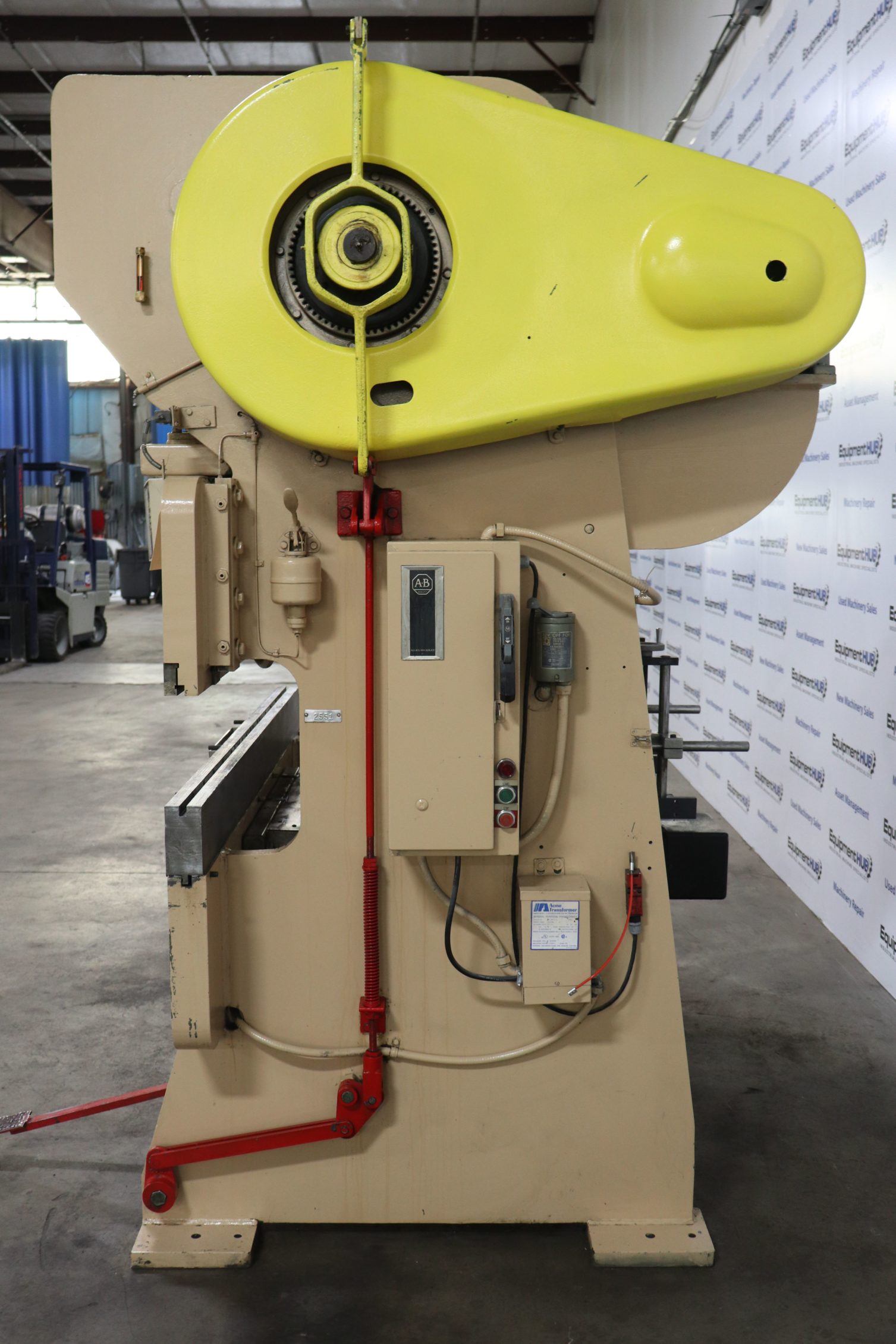 Chicago Dreis & Krump 46-C 75 Ton x 6' Mechanical Press Brake w ...