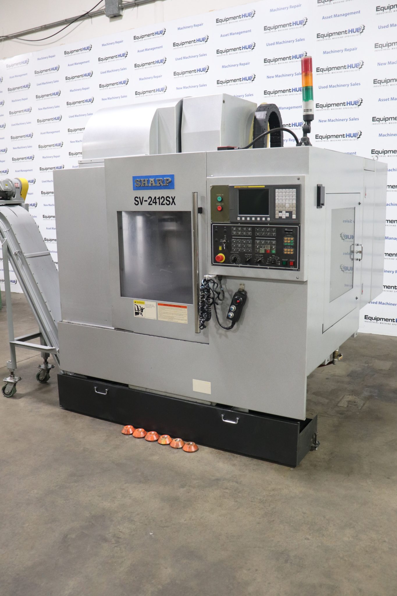 Sharp SV-2412 SX CNC Vertical Machining Center, VMC - The Equipment Hub