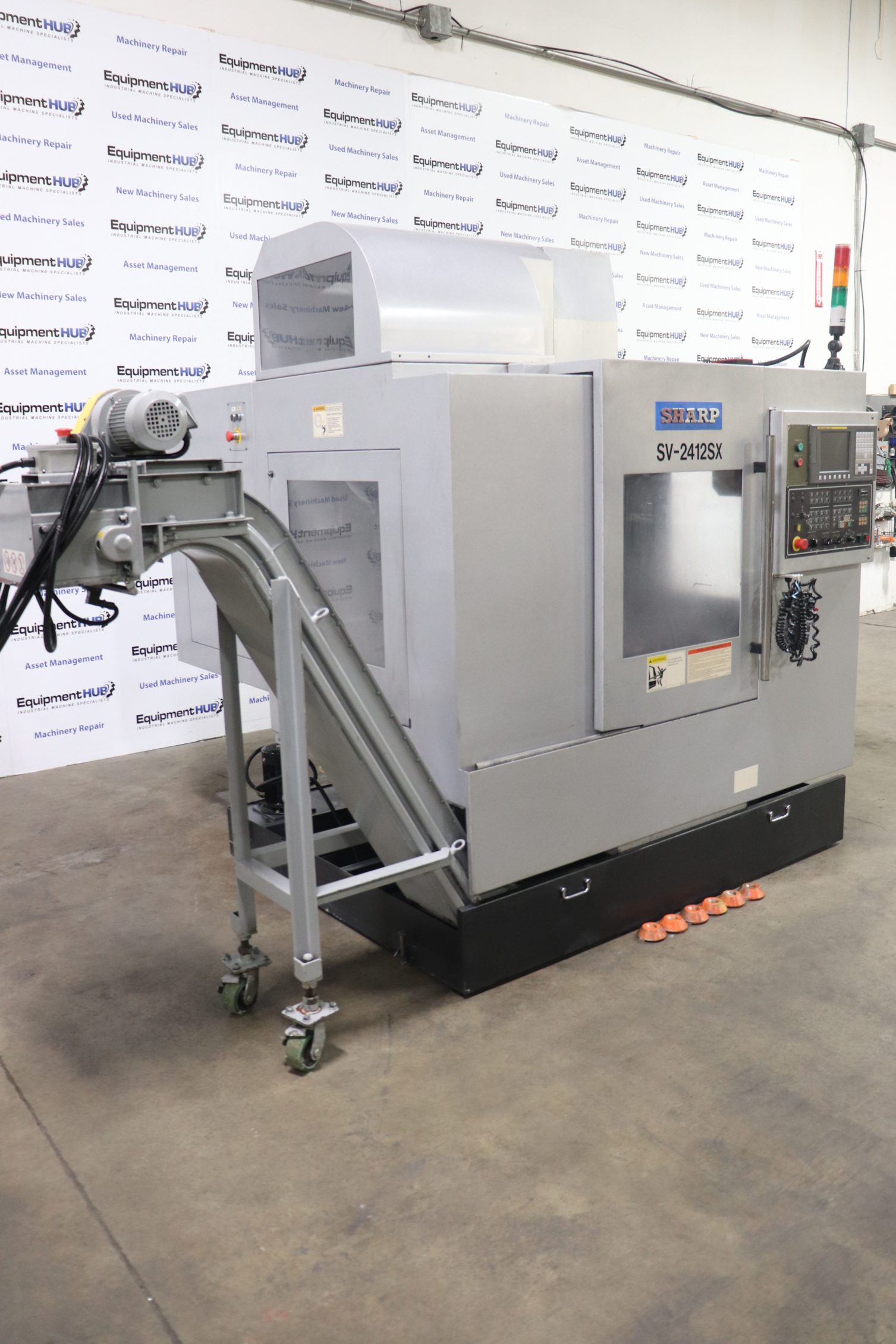 Sharp SV-2412 SX CNC Vertical Machining Center, VMC - The Equipment Hub