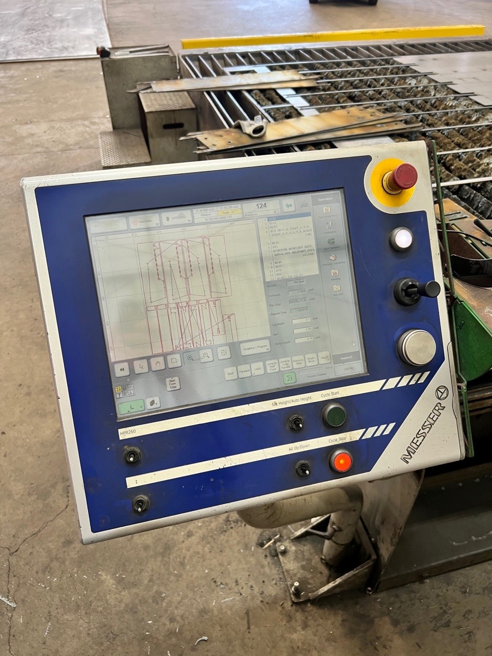 Messer MMPLUS8 8' x 20' CNC Plasma Table Hypertherm HPR260XD - The ...