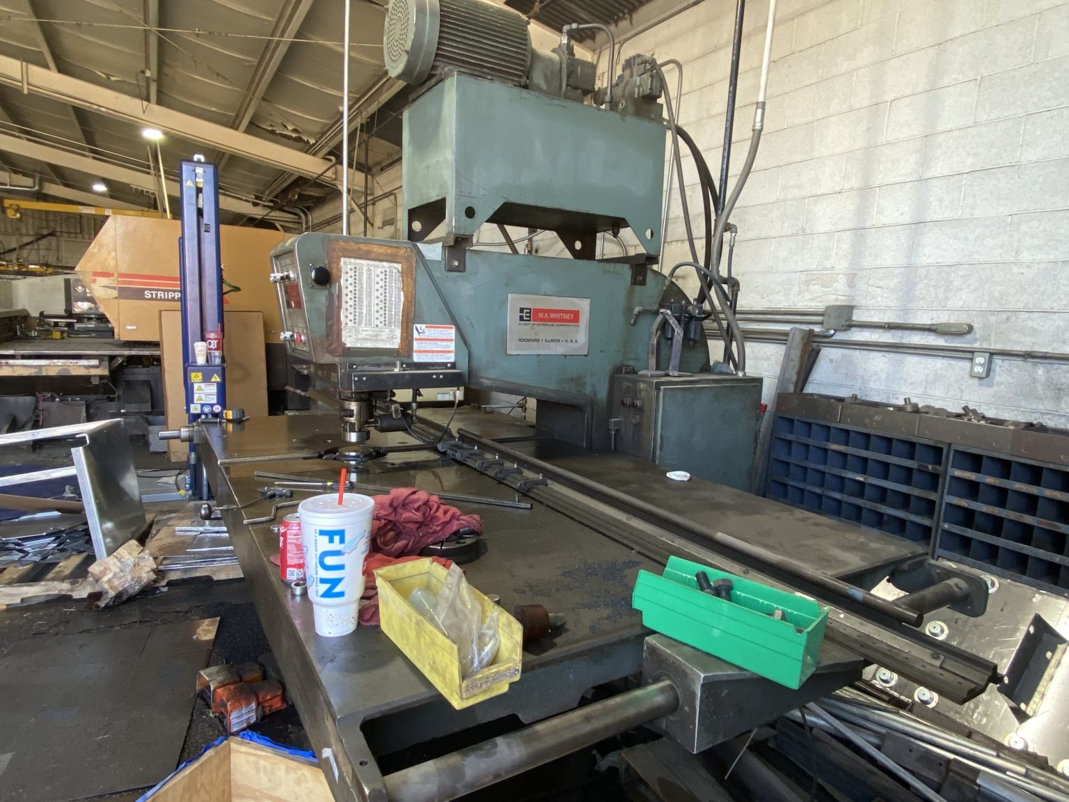 W.A. Whitney 635-A 30 Ton Duplicator / Fabricator Punch - The Equipment Hub