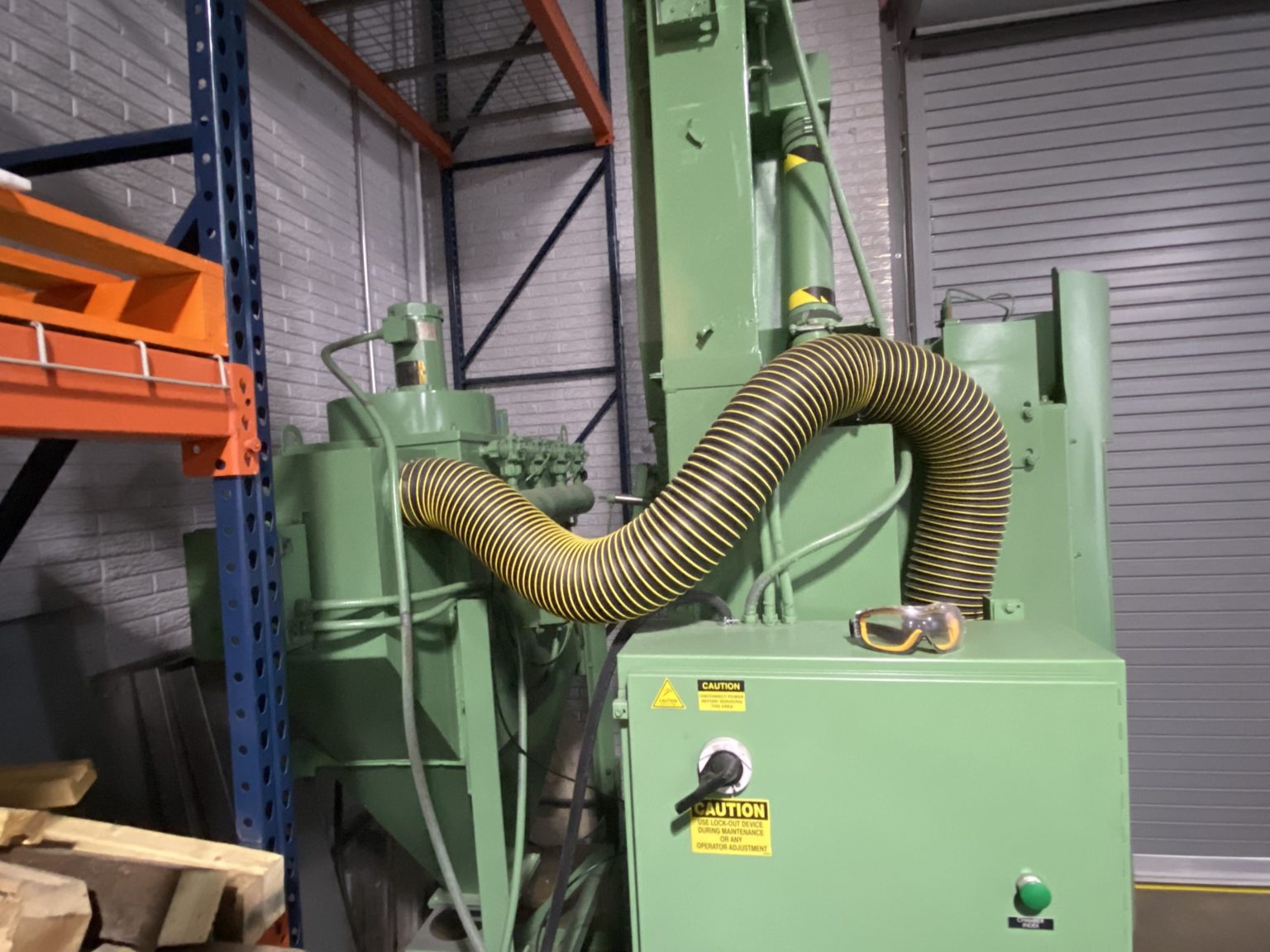 GOFF 1244 SH Dual Chamber Spinner Hanger Shot Blast Machine - The ...