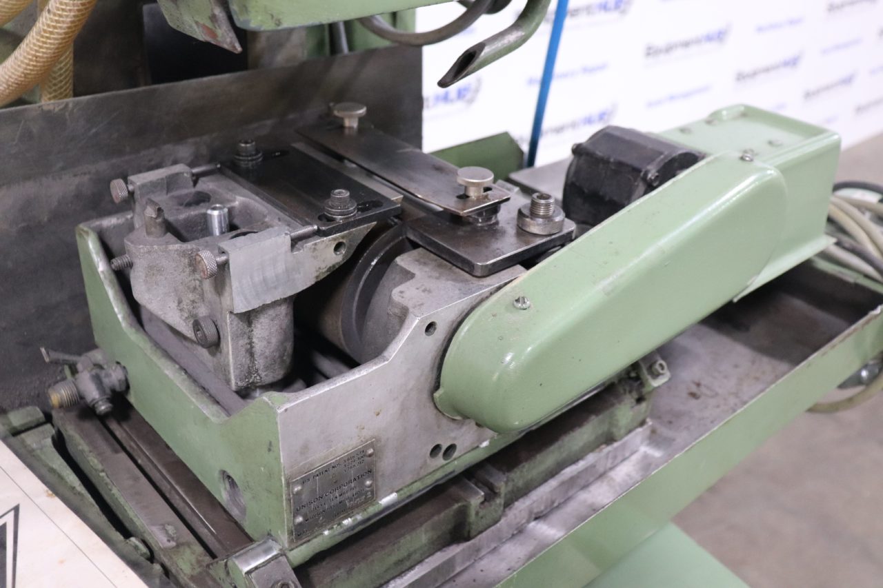 Unison-Dedtru Centerless Grinder, Unison Model C Regulating Roll - The ...