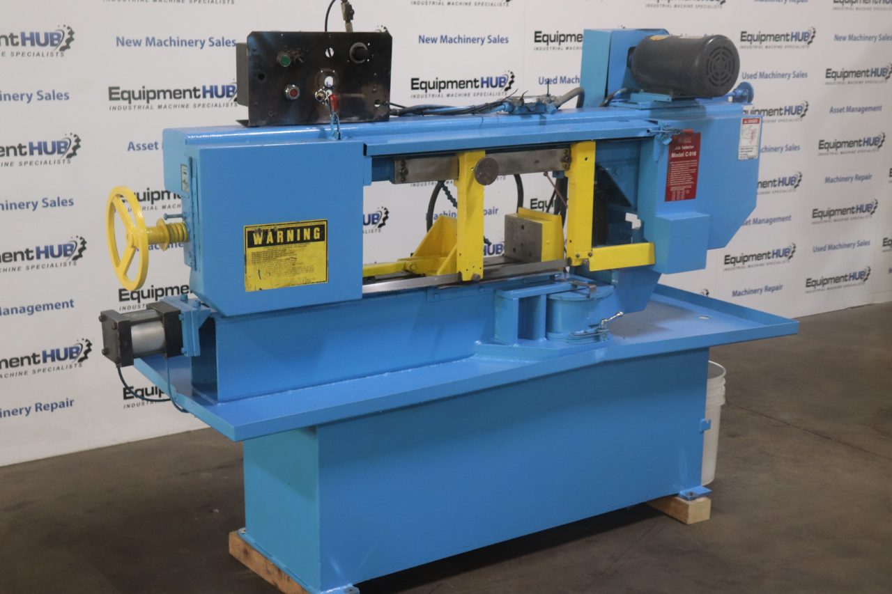 DoAll C-916 9" x 16" Mitering Horizontal Band Saw, Pneumatic Vise Clamp ...