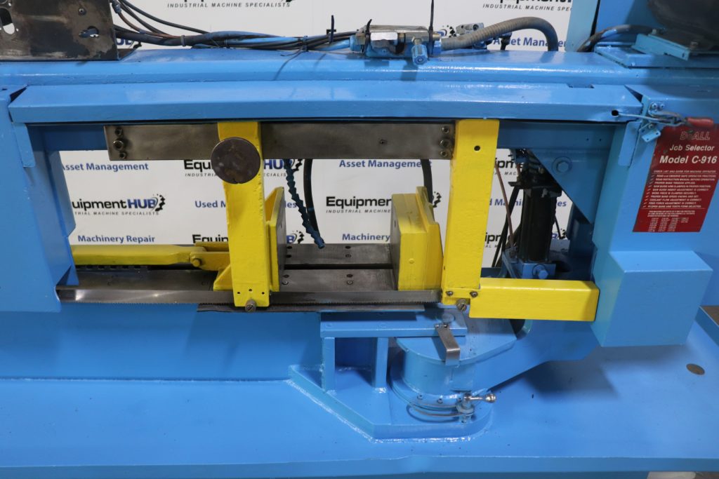 DoAll C-916 9" x 16" Mitering Horizontal Band Saw, Pneumatic Vise Clamp ...