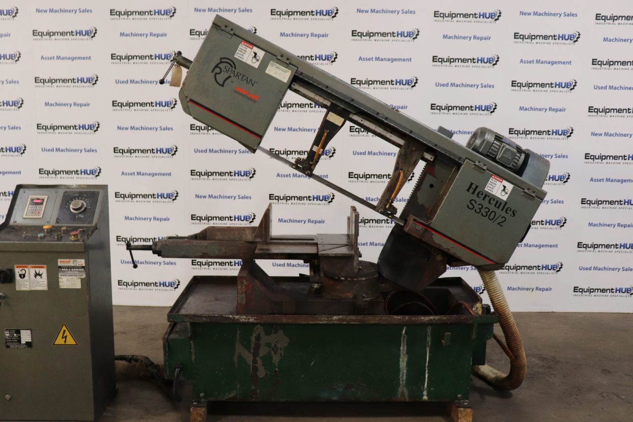 Marvel Spartan S330/2 Semi-Automatic Hydraulic 12" x 18" Mitering ...