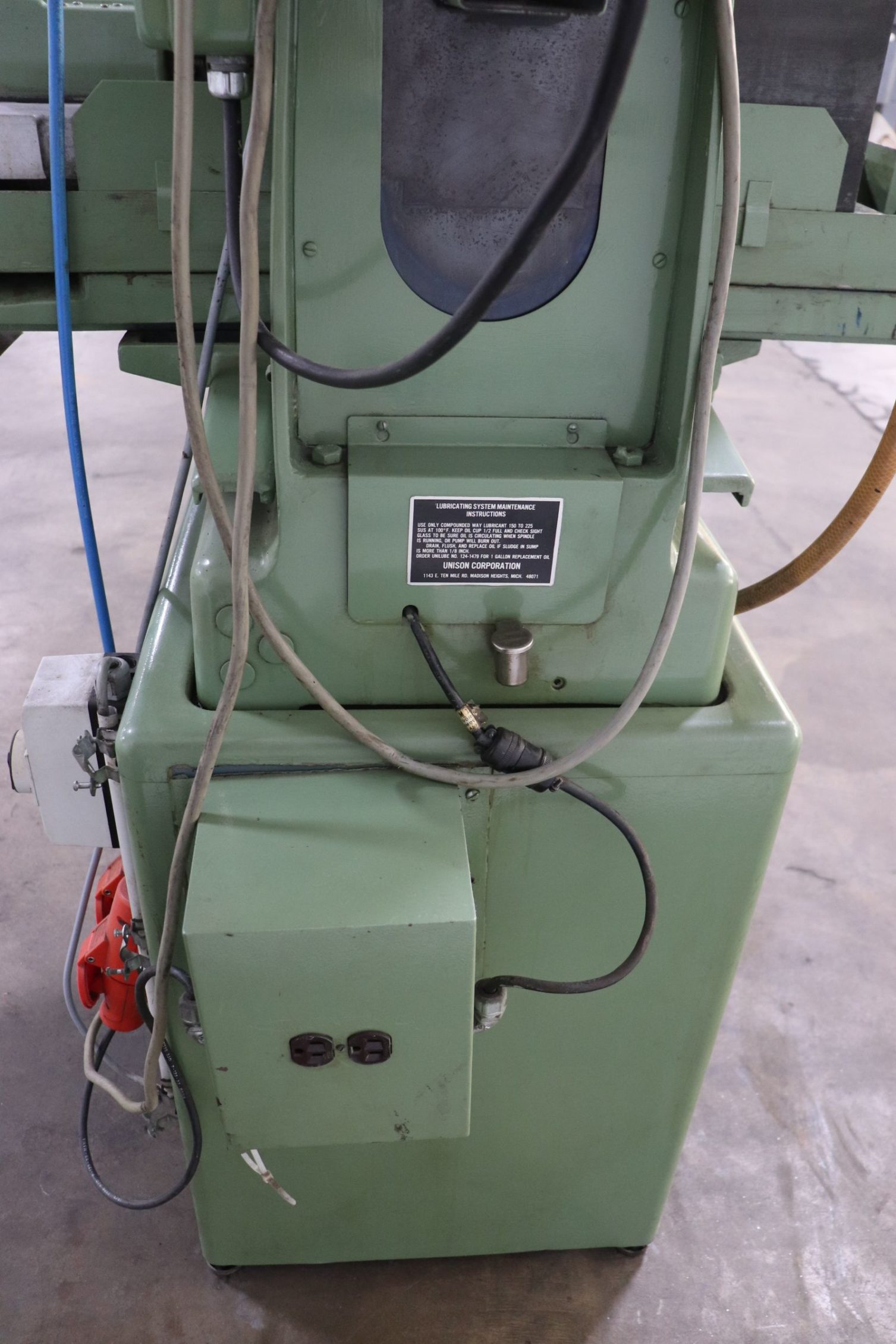 Unison-Dedtru Centerless Grinder, Unison Model C Regulating Roll - The ...