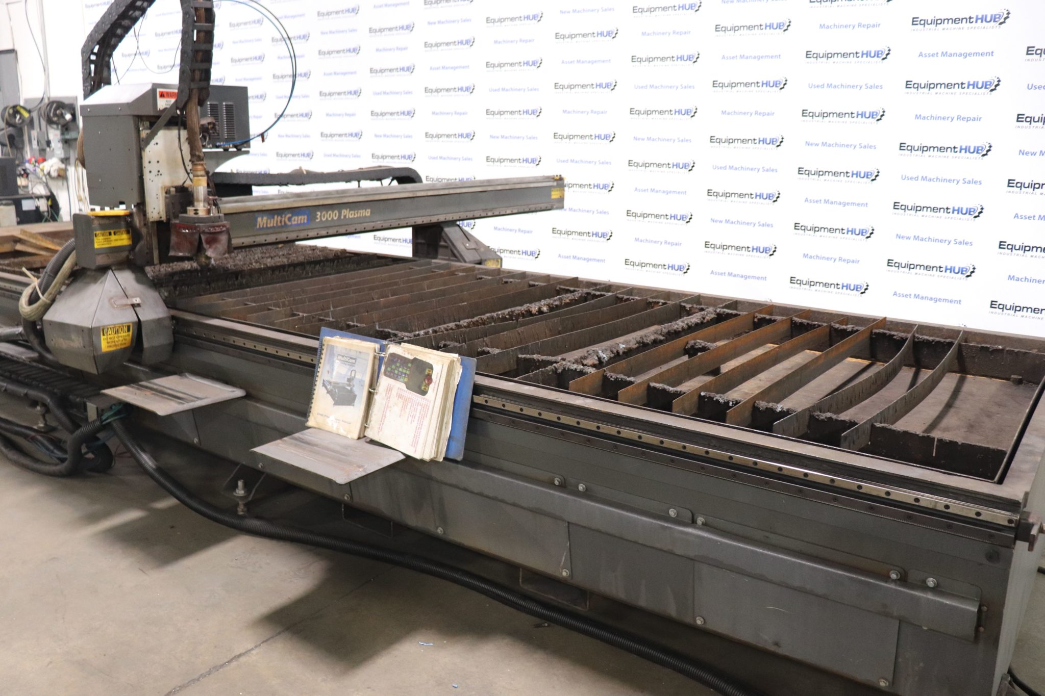 Multicam 3000 5' x 20' CNC Plasma Cutter Table, Hypertherm HPR130XD ...