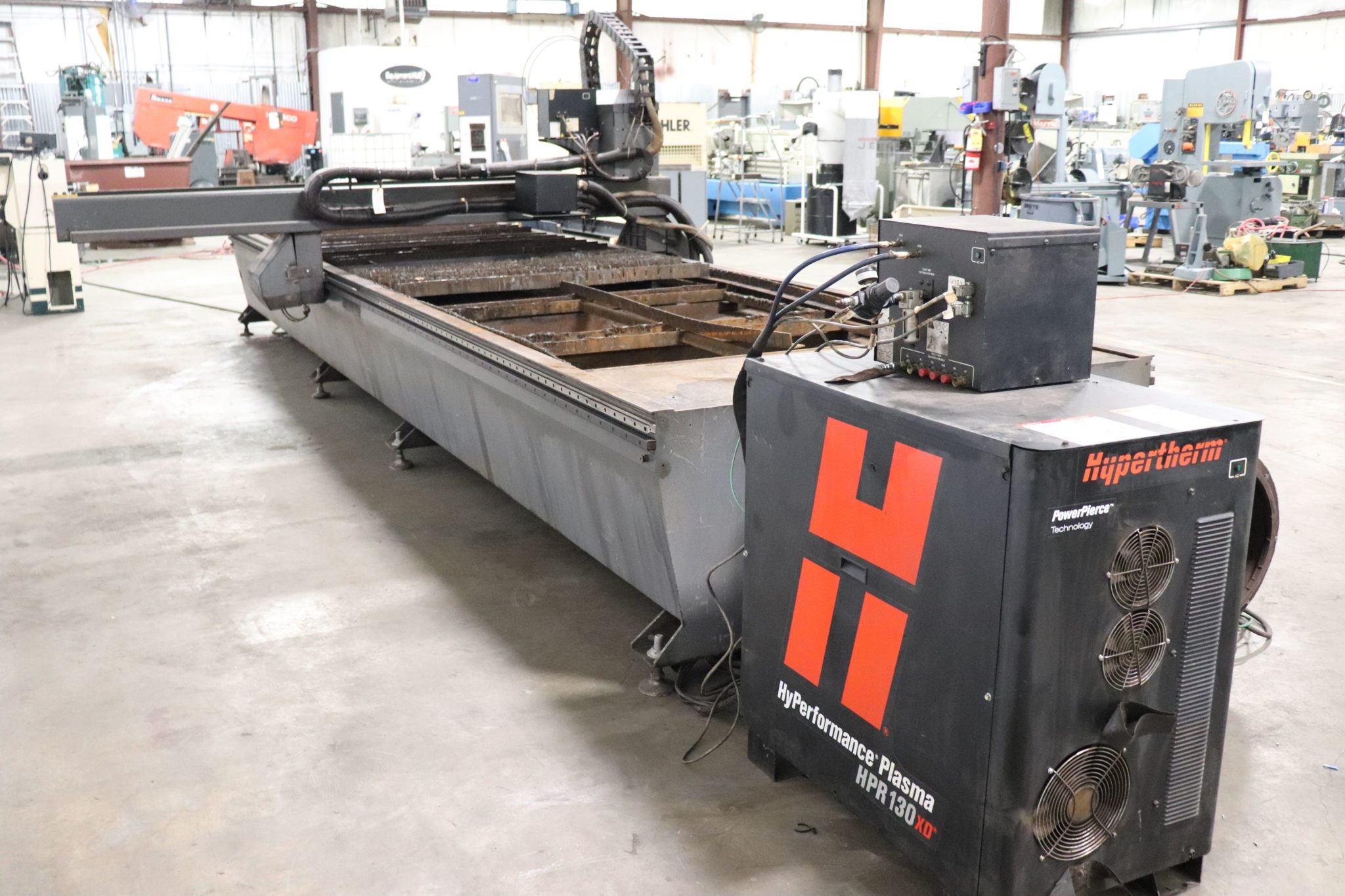 Multicam 3000 5' x 20' CNC Plasma Cutter Table, Hypertherm HPR130XD ...