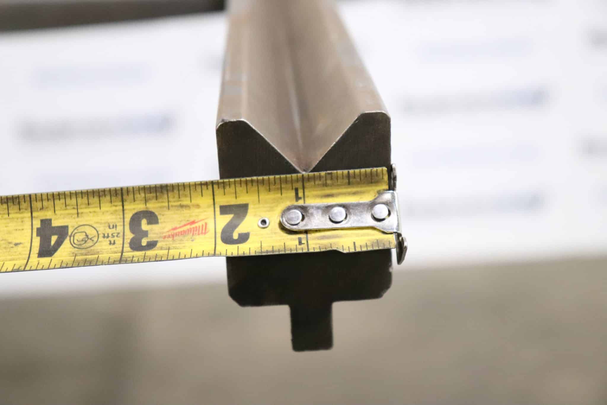 7' V-Die Bottom Press Brake Die - The Equipment Hub