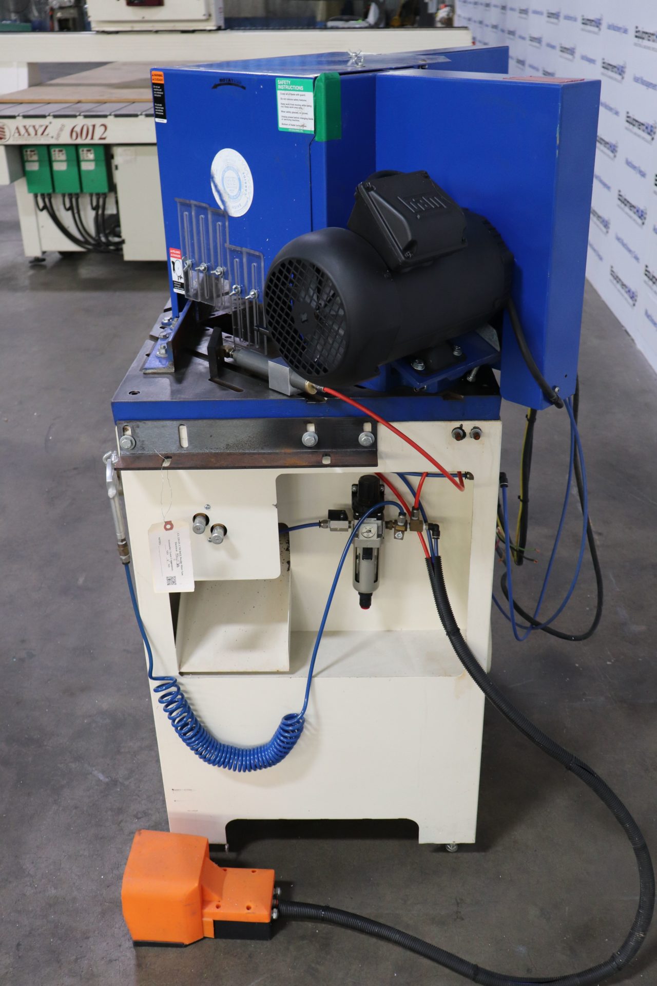 CTD D45X 12" Fixed Double Head Pneumatic Aluminum Cutting Miter Saw ...