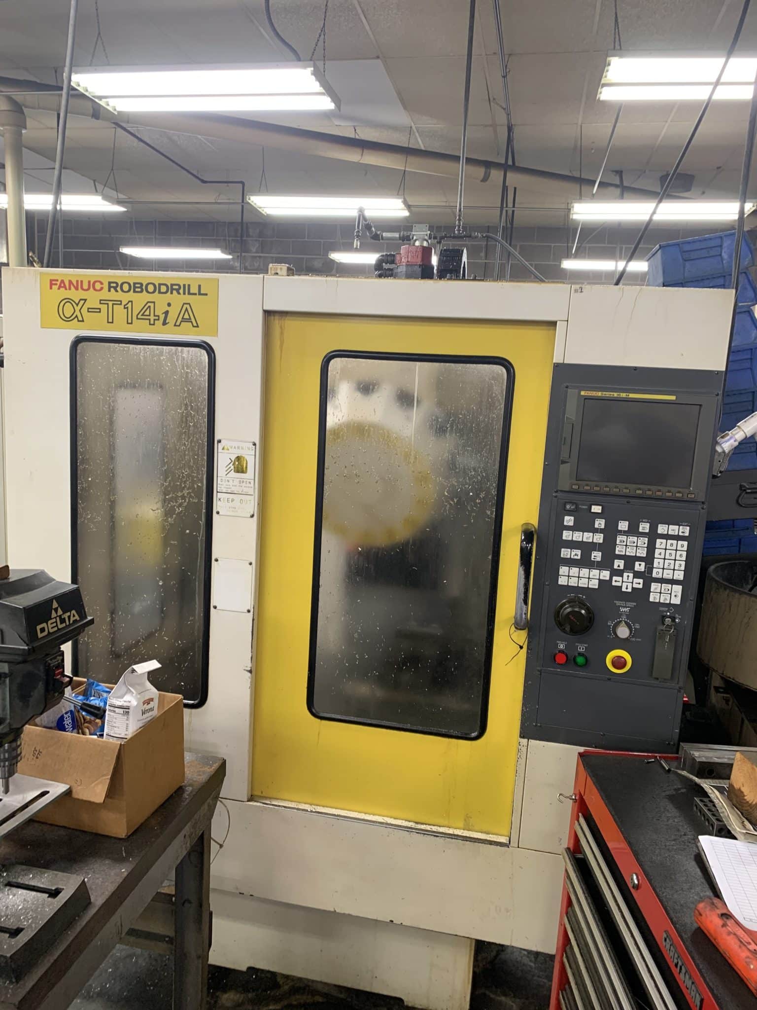 Maintaining Fanuc Alpha-T14iA Robodrill CNC VMC