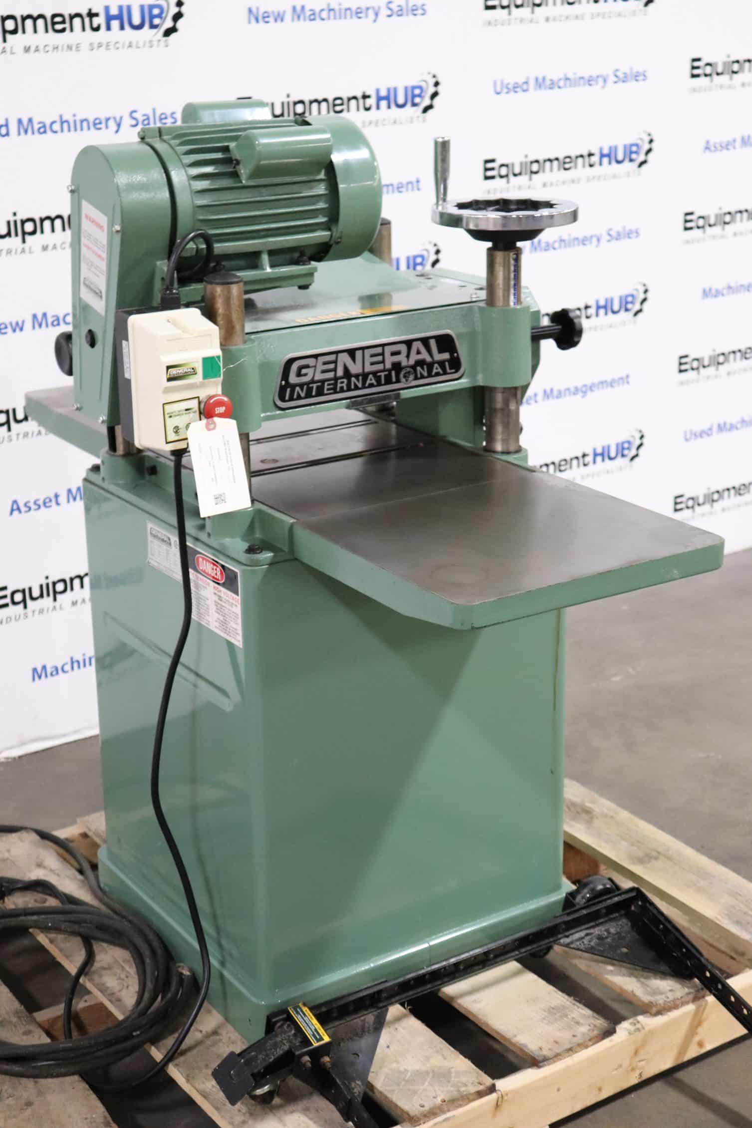 General International 30-115M1 Straight Knife 15" Wood Planer - The ...