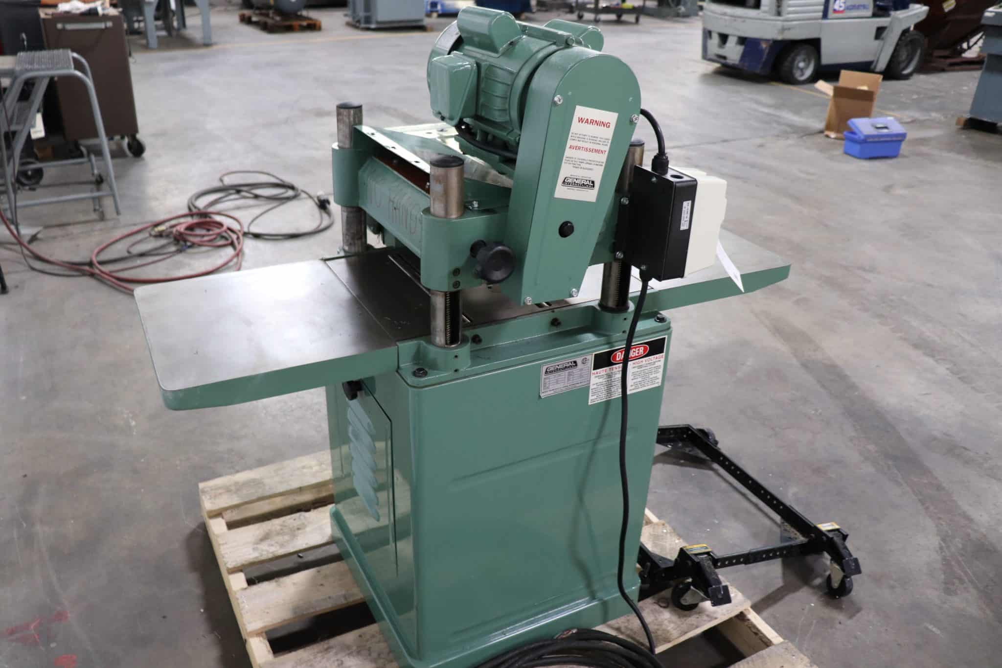 General International 30-115M1 Straight Knife 15" Wood Planer - The ...