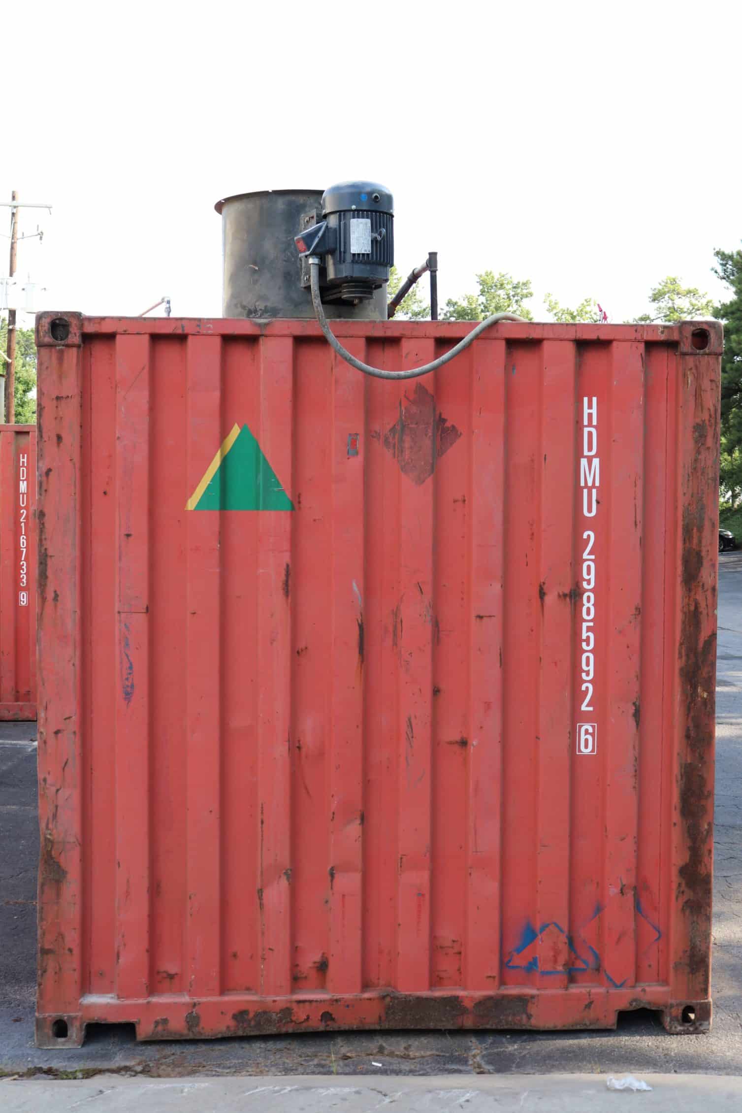 Hyundai 20' Shipping Container / Paint Spray Booth Conversion - The ...
