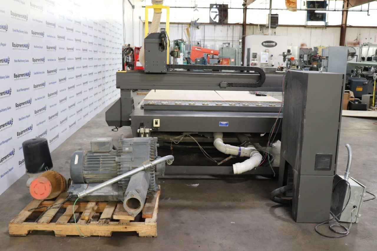 Multicam 3000 Series 3-304-R 7' x 10' CNC Router w/ ATC, Vacuum Pump ...