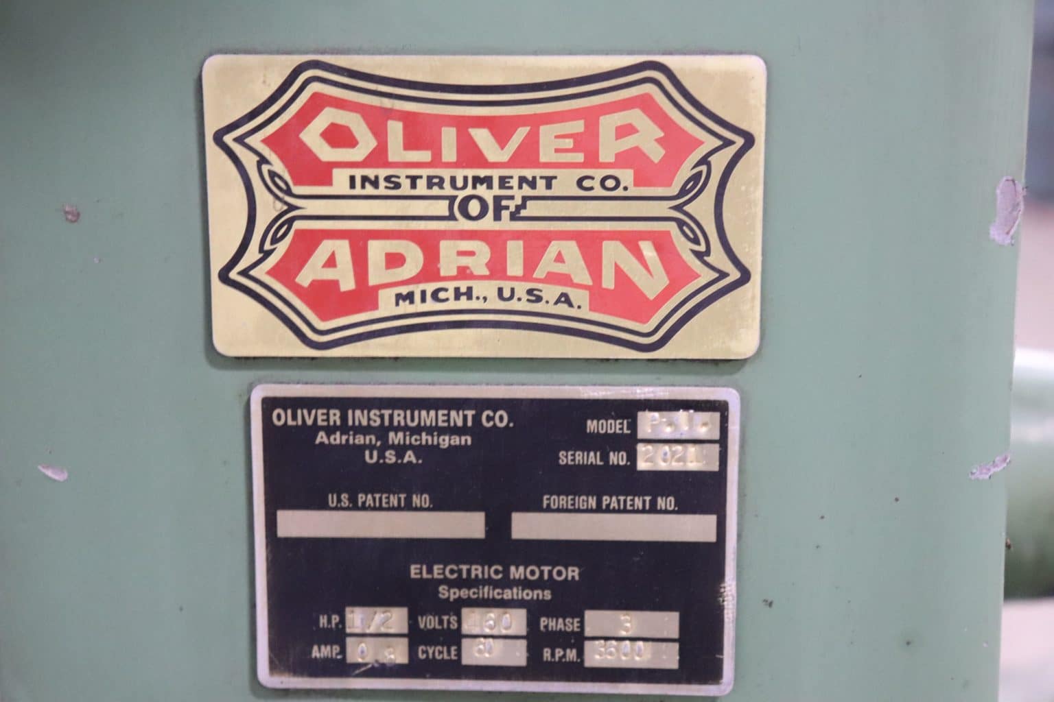 Oliver of Adrian PT Drill Point Thinner Grinder Sharpener - The ...