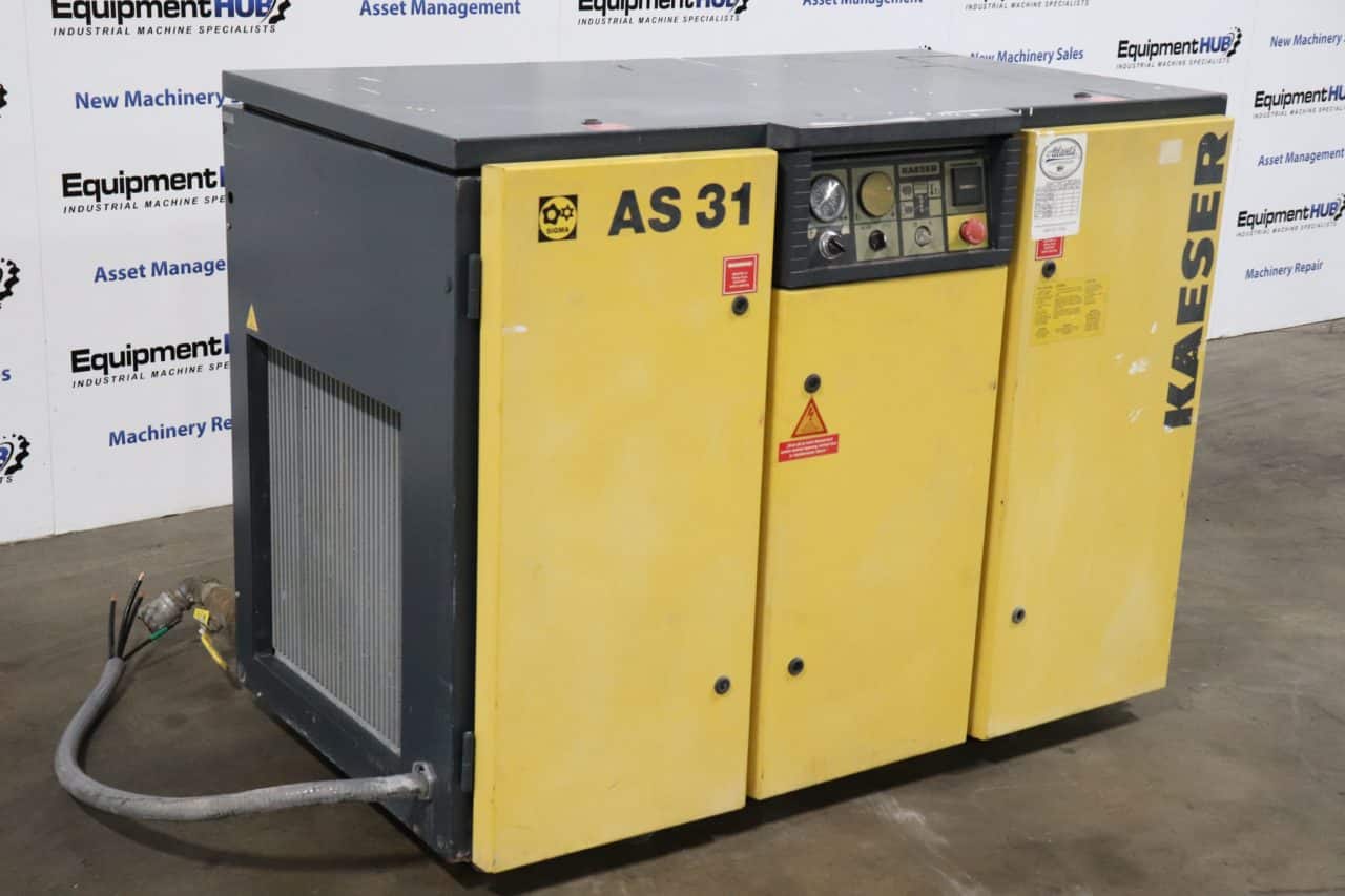 Kaeser AS 31 25HP Rotary Screw Air Compressor - The Equipment Hub