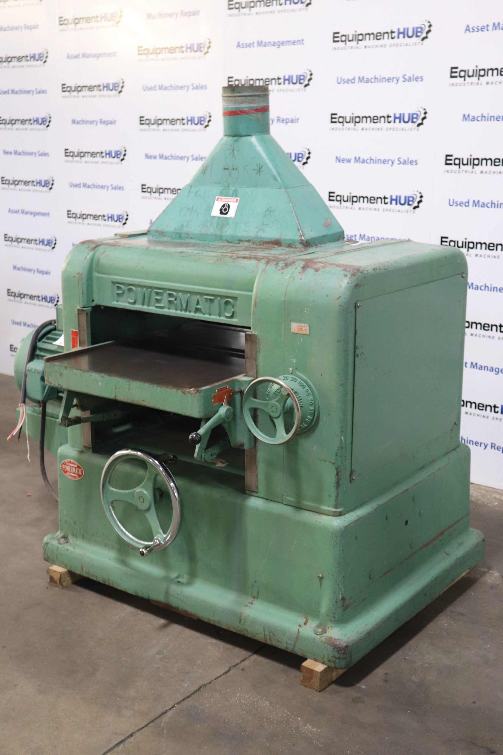 Powermatic 225 24" Heavy Duty Straight Knife Wood Planer - The ...