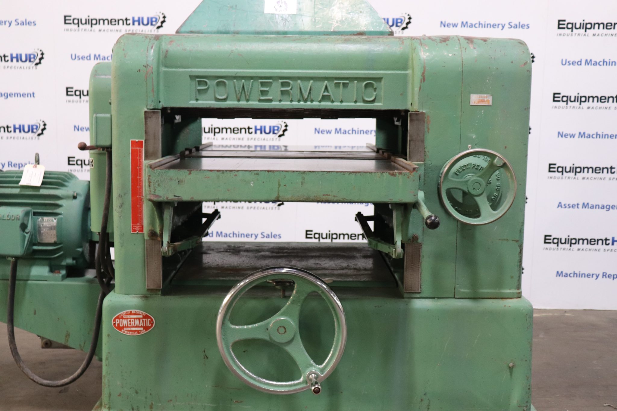 Powermatic 225 24" Heavy Duty Straight Knife Wood Planer - The ...