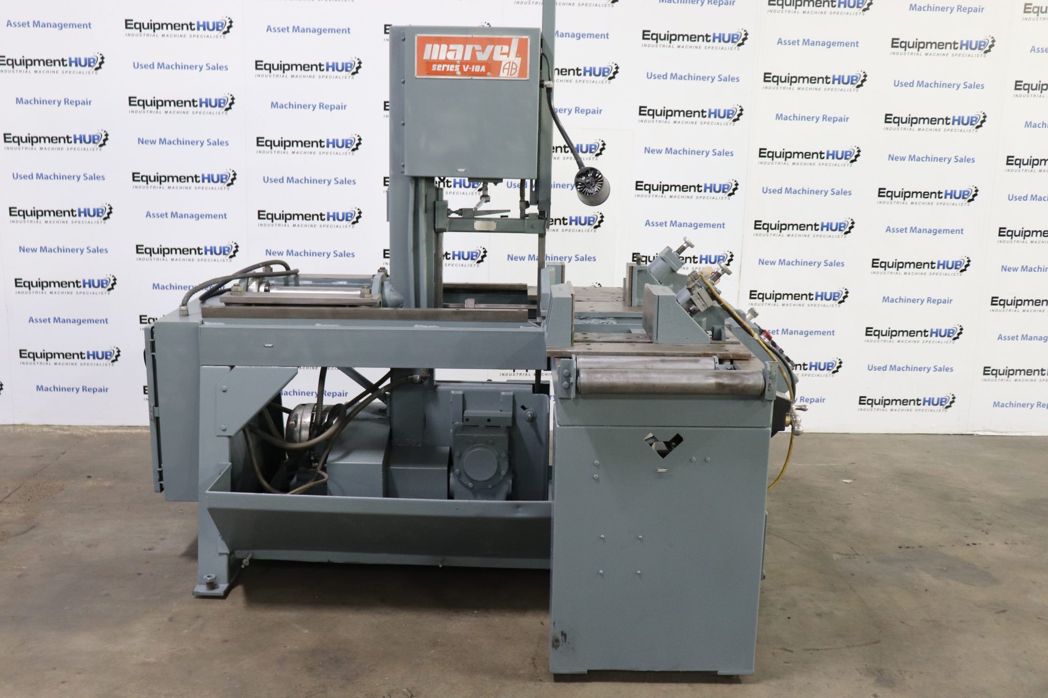 Marvel V-10A 10" x 10" Automatic Vertical Band Saw - The Equipment Hub