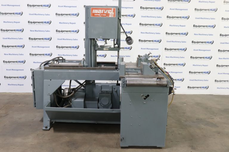 Marvel V-10A 10" x 10" Automatic Vertical Band Saw - The Equipment Hub