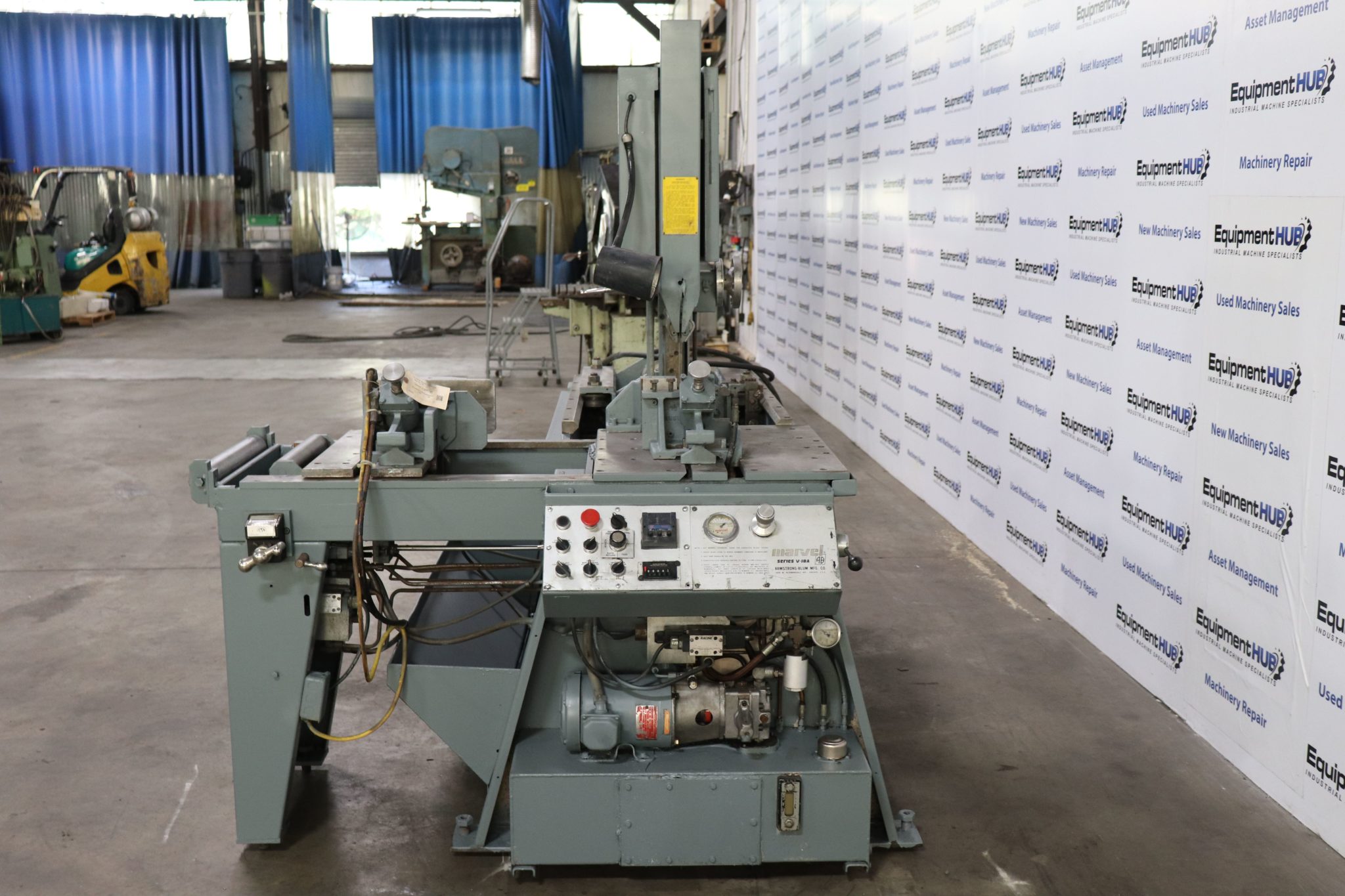 Marvel V-10A 10" x 10" Automatic Vertical Band Saw - The Equipment Hub