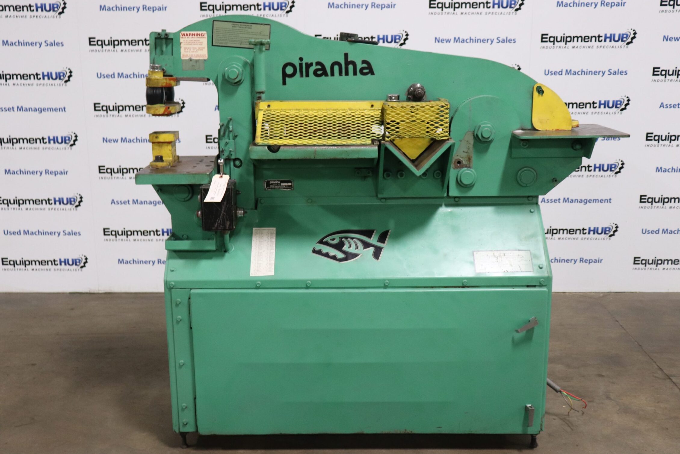 Piranha P3 50 Ton Hydraulic Ironworker - The Equipment Hub