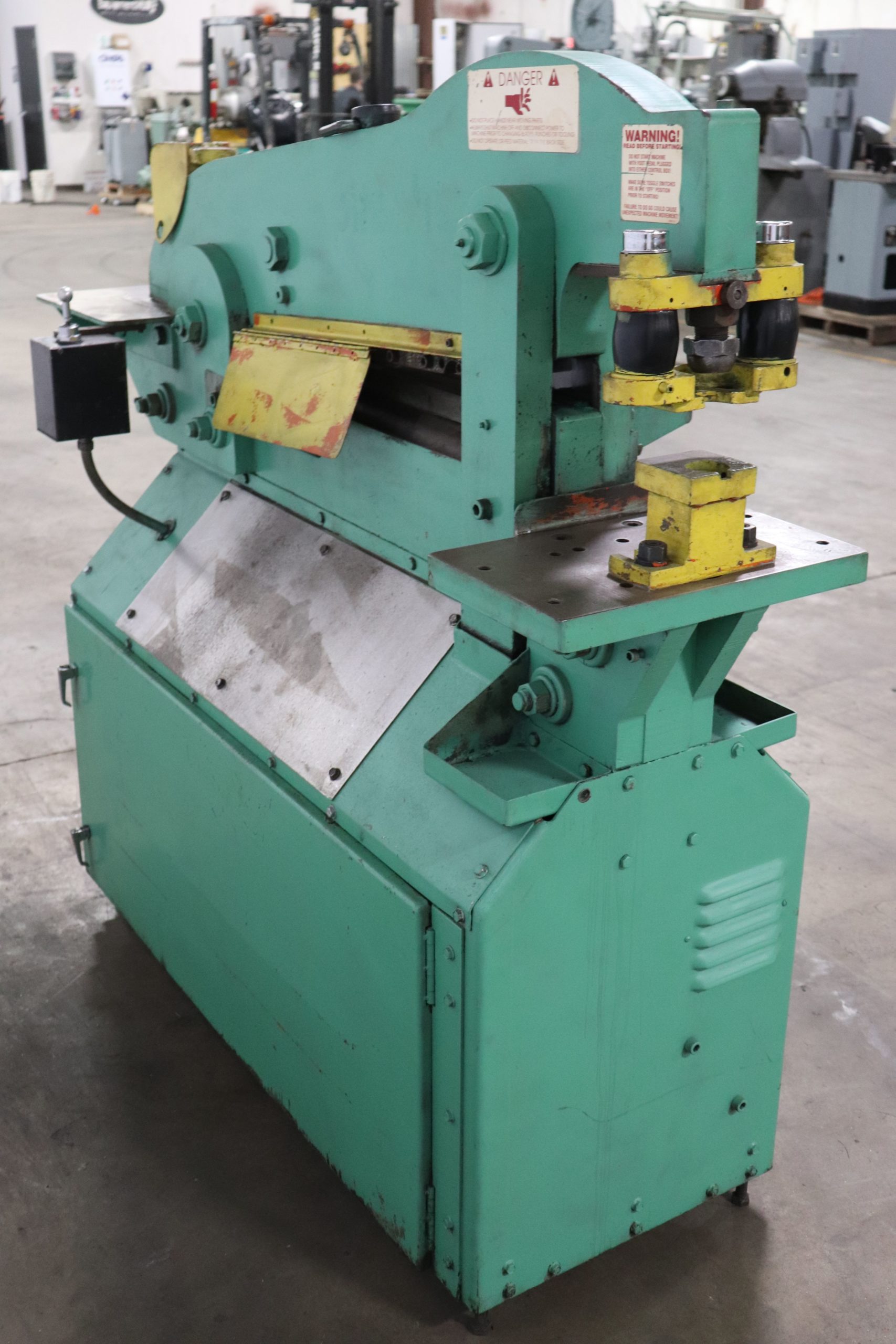 Piranha P3 50 Ton Hydraulic Ironworker - The Equipment Hub