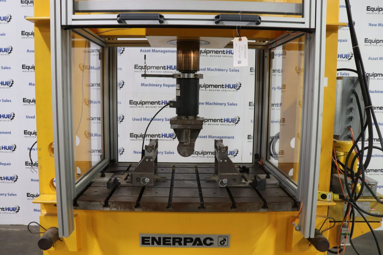Enerpac 200 Ton H-Frame Electric Hydraulic Load Cell Test Press - The ...