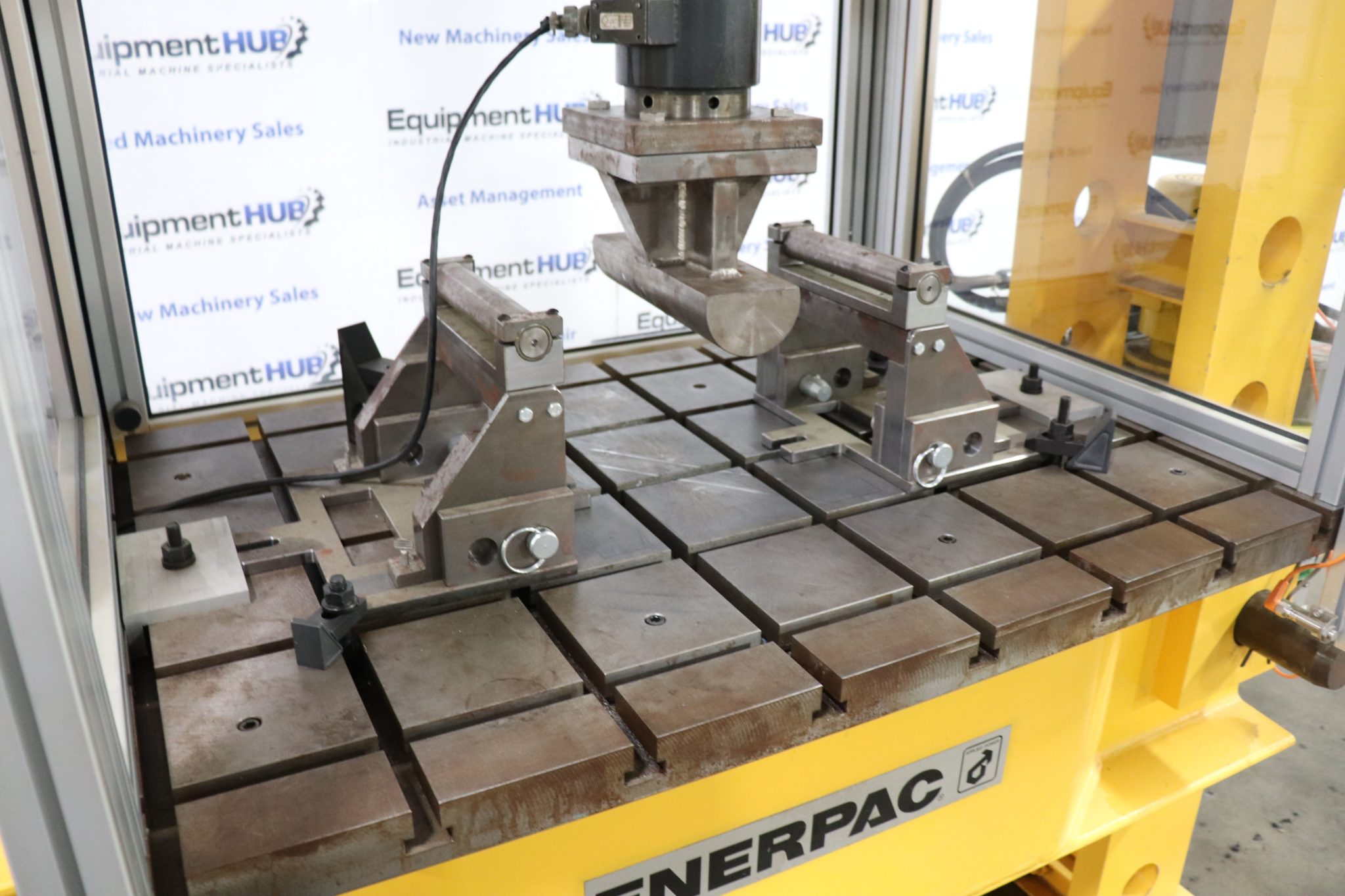 Enerpac 200 Ton H-Frame Electric Hydraulic Load Cell Test Press - The ...