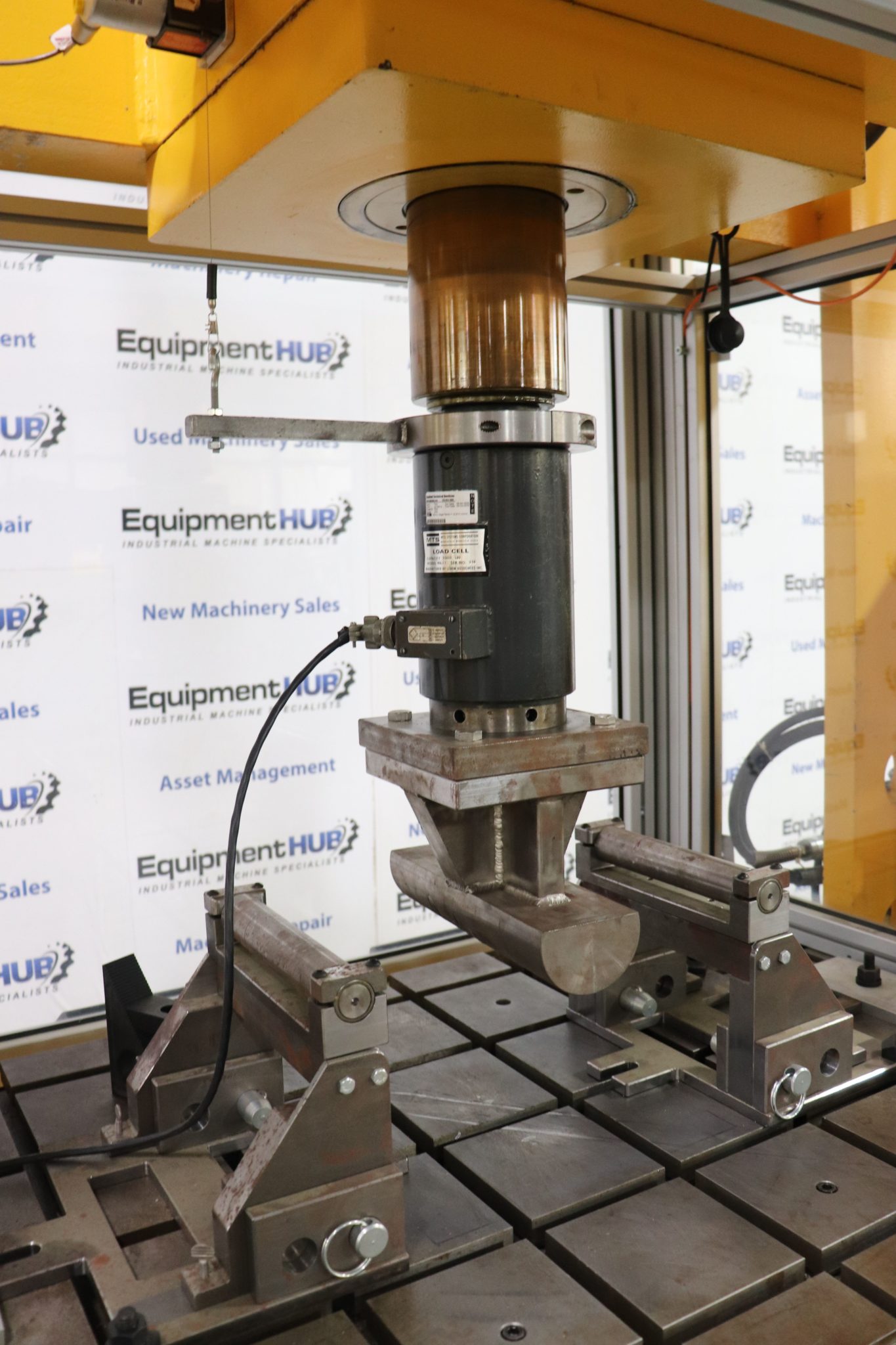 Enerpac 200 Ton H-Frame Electric Hydraulic Load Cell Test Press - The ...