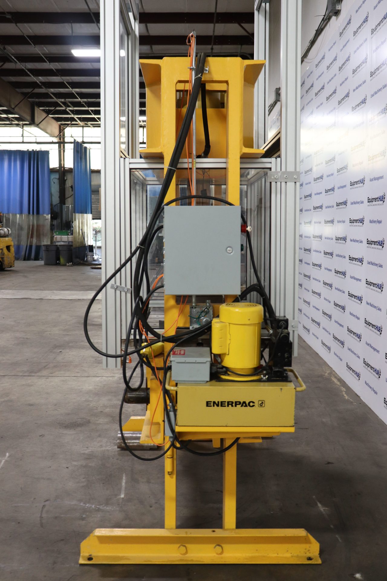 Enerpac 200 Ton H-Frame Electric Hydraulic Load Cell Test Press - The ...
