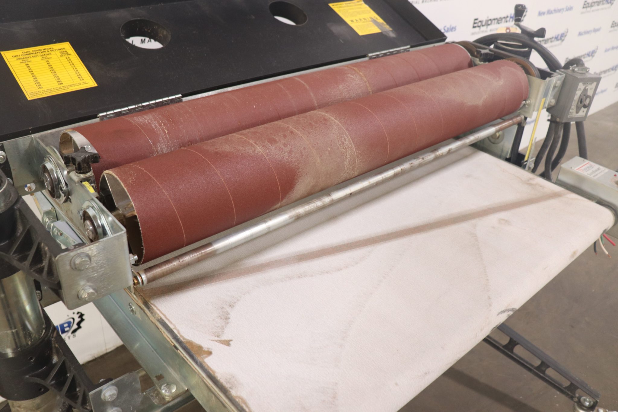 Performax Supermax 37x2 HD 37" Double Head Drum Sander - The Equipment Hub