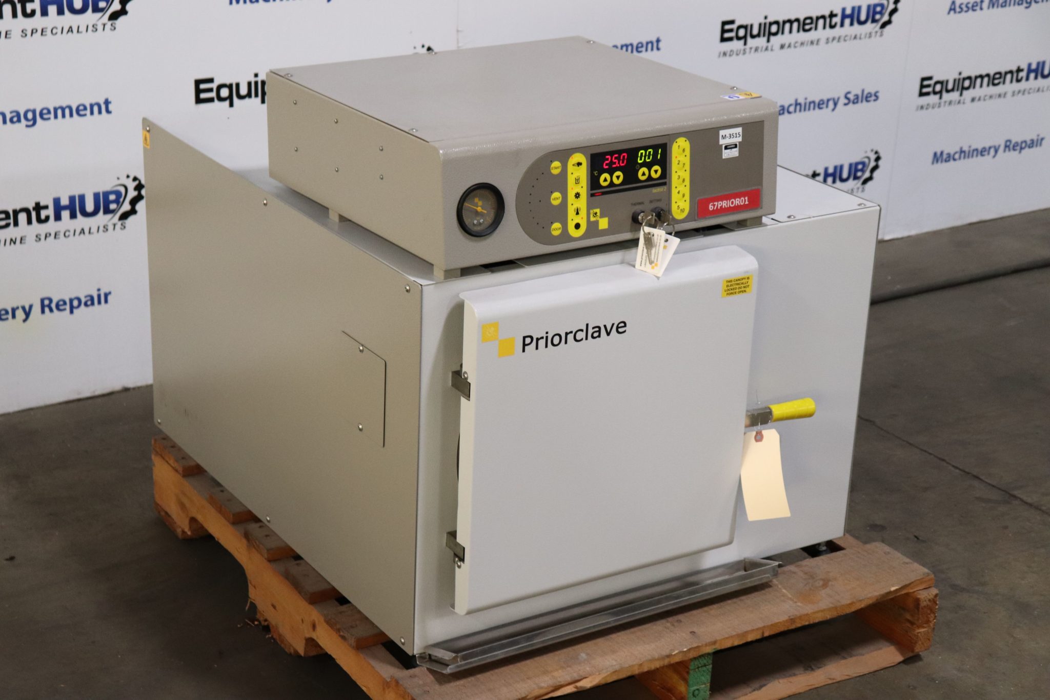 Priorclave PNA/QVA/H60 Benchtop Autoclave - The Equipment Hub