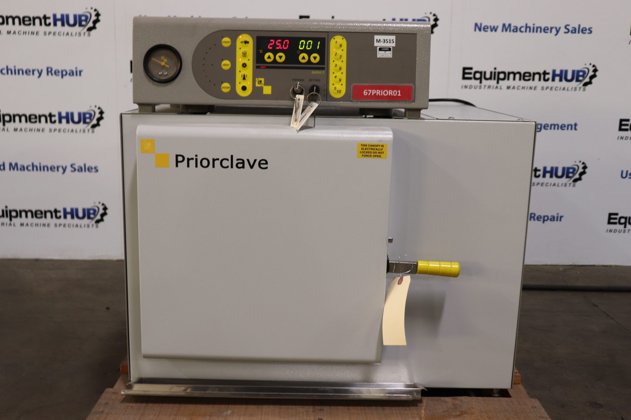 Priorclave PNA/QVA/H60 Benchtop Autoclave - The Equipment Hub