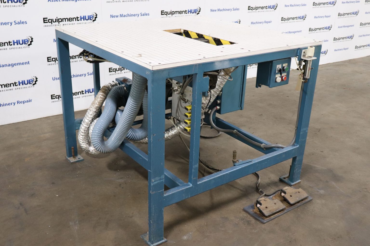 Besten AFSAT 48" x 48" Air Application Table, Insulated Glass Equipment ...