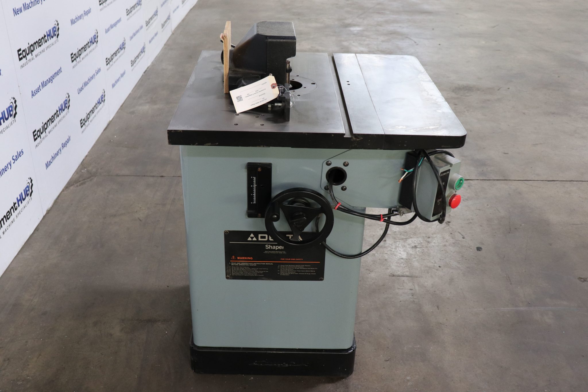 Delta 43-379 Two Speed 3HP Heavy Duty Wood Shaper - The Equipment Hub