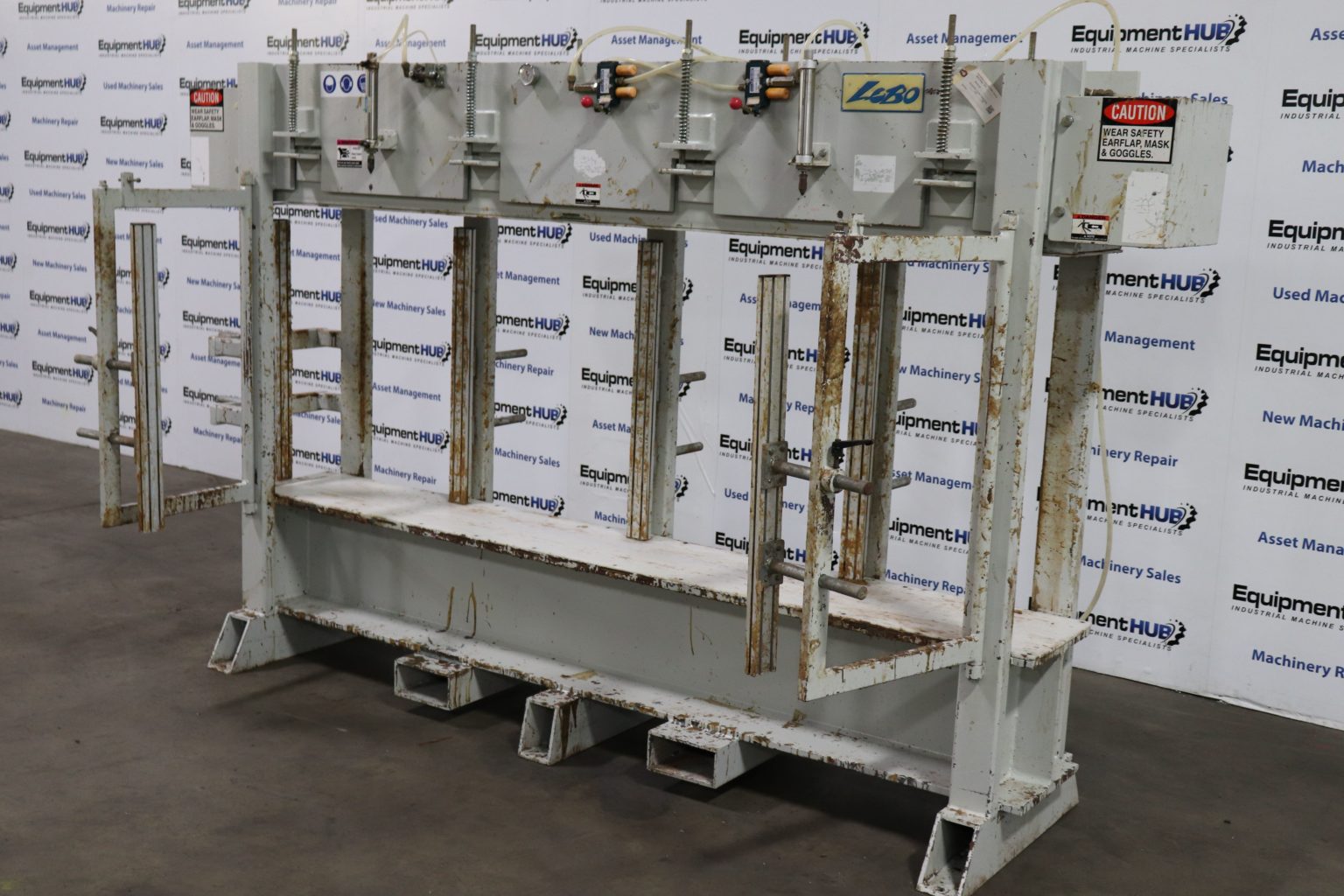 Lobo LH-100FL Pneumatic Stile & Rail Cabinet Door & Frame Clamp - The ...