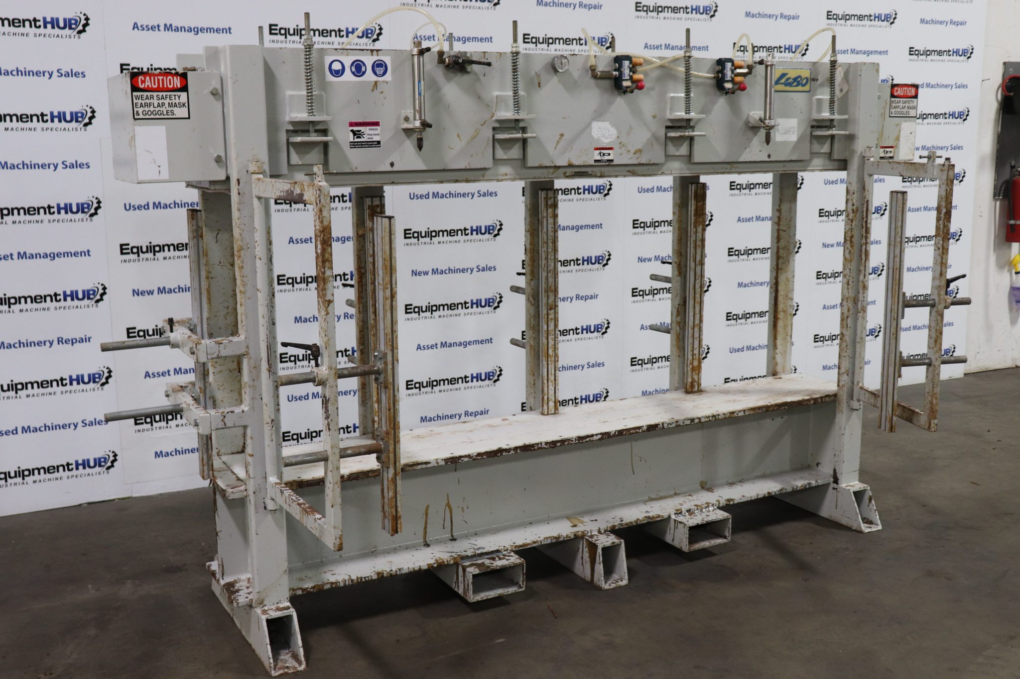 Lobo LH-100FL Pneumatic Stile & Rail Cabinet Door & Frame Clamp - The ...