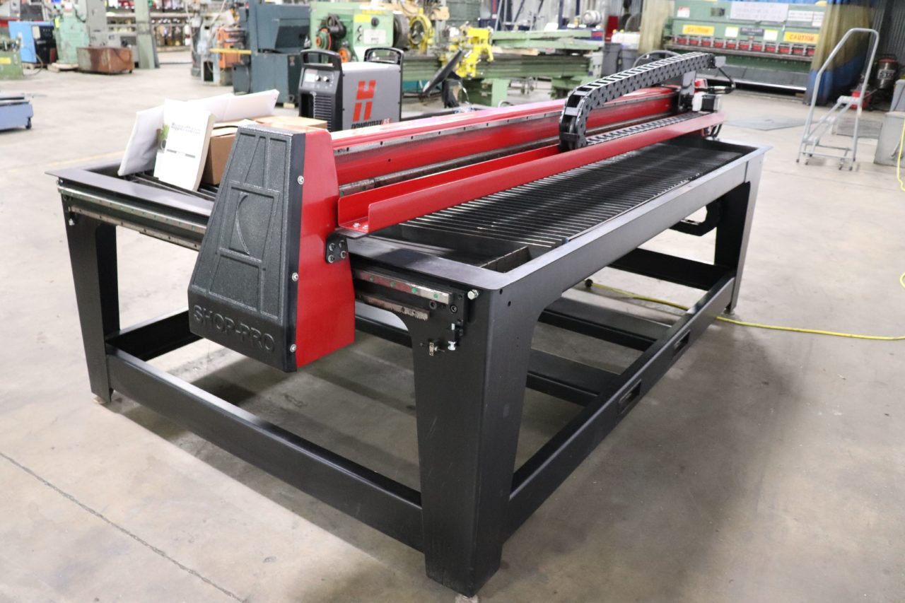 Koike Shop-Pro 4' x 8' CNC Plasma Cutting Table with Hypertherm ...