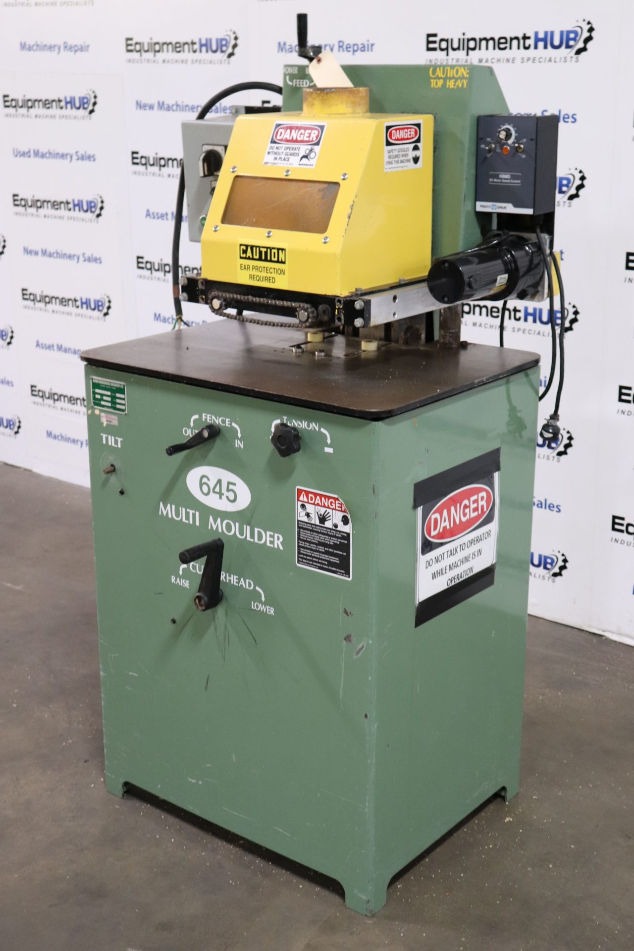 Mikron MR100 645 Multi Arch / Radius Moulder - The Equipment Hub