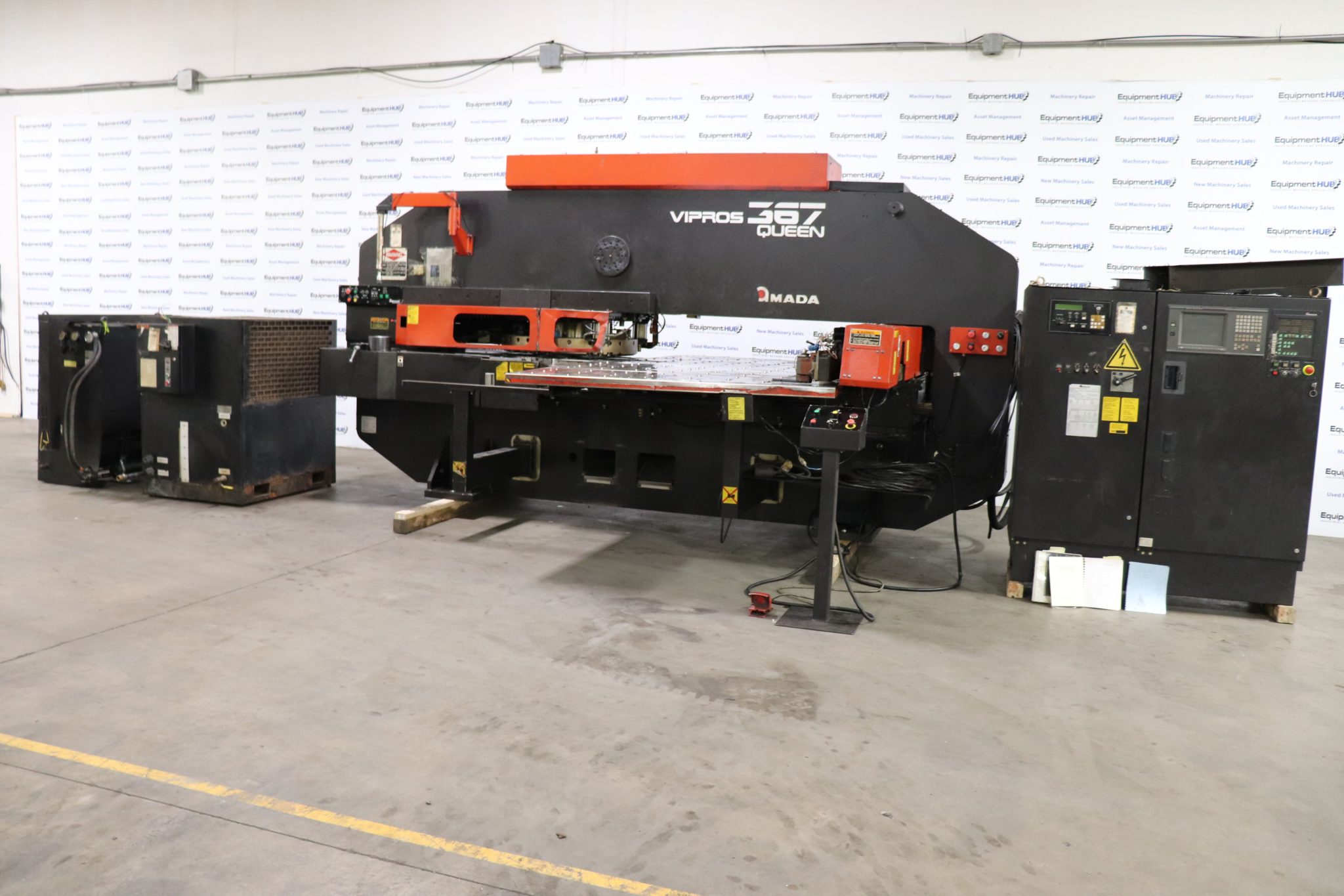 Amada Vipros 367 Queen 33 Ton Hydraulic CNC Turret Punch Press - The ...