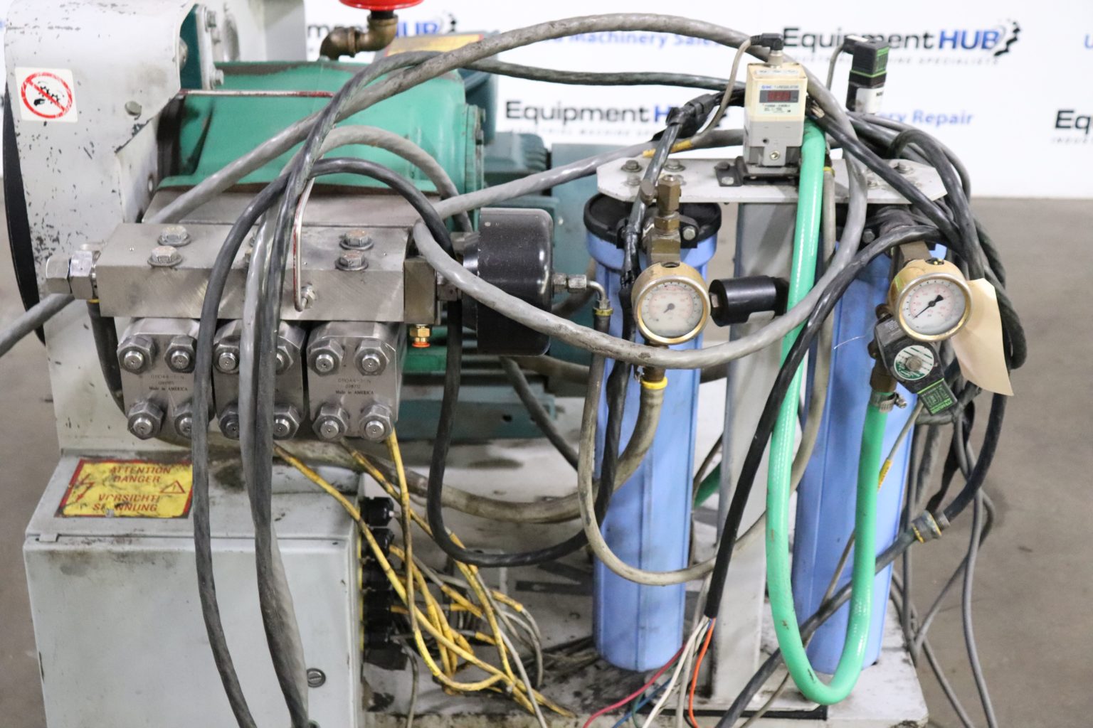 Flow 30HP Hyplex IFB 55K PSI High Pressure Waterjet Pump - The ...