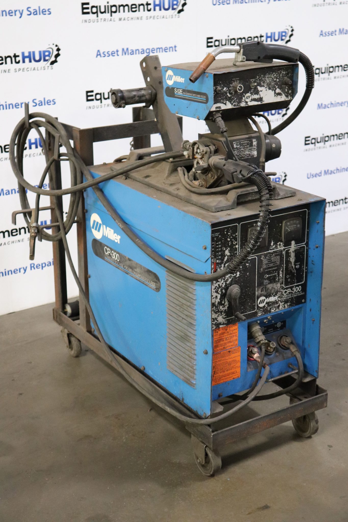 Miller CP-300 Mig Welder w/ Millermatic S-52E Wire Feeder - The ...